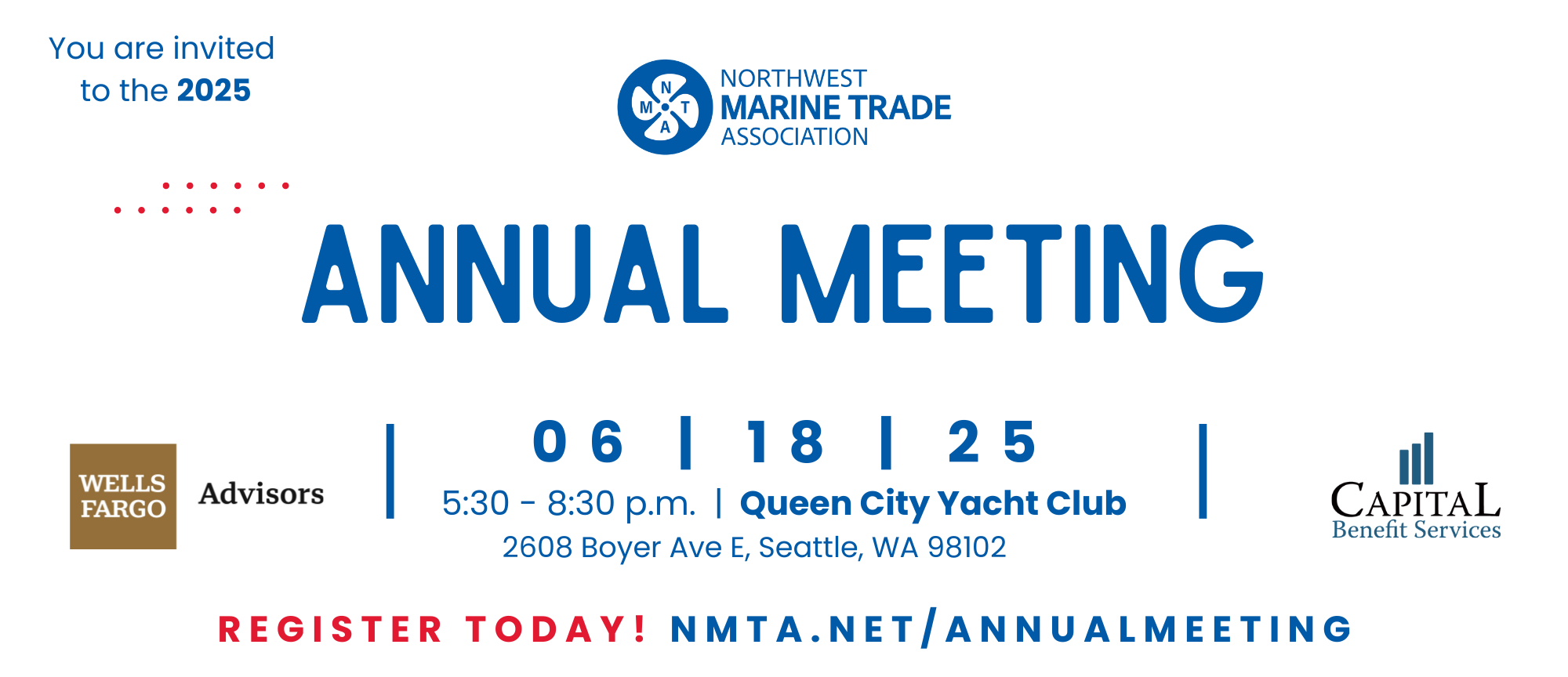 Plan Ahead: Key NMTA Events to Put On Your Calendar - Northwest Marine ...